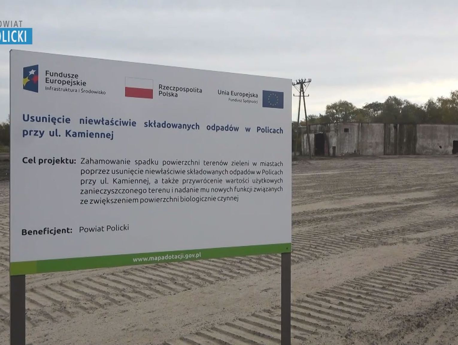 Z ulicy Kamiennej w Policach zniknęło blisko 60 tysięcy ton odpadów Z ulicy Kamiennej w Policach zniknęło blisko 60 tysięcy ton odpadów